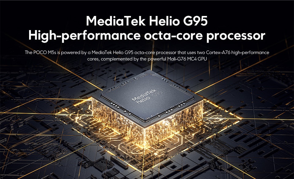 POCO M5s 8GB+256GB Dual Sim LTE - 64MP AI Quad camera | MediaTek Helio ...