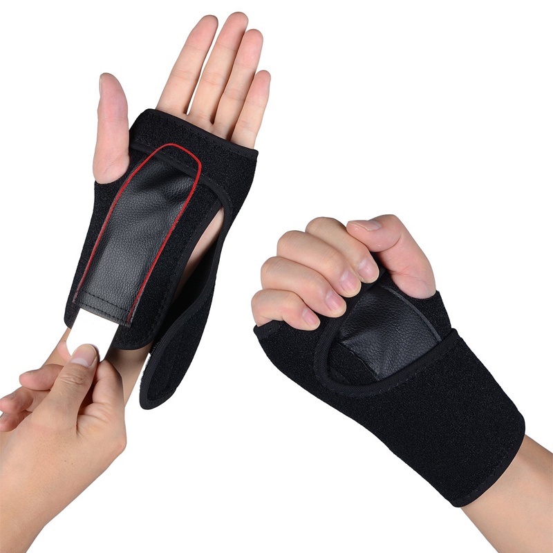 SPOSAFE 1 pair wrist splint with metal plate wrist brace for Carpal ...