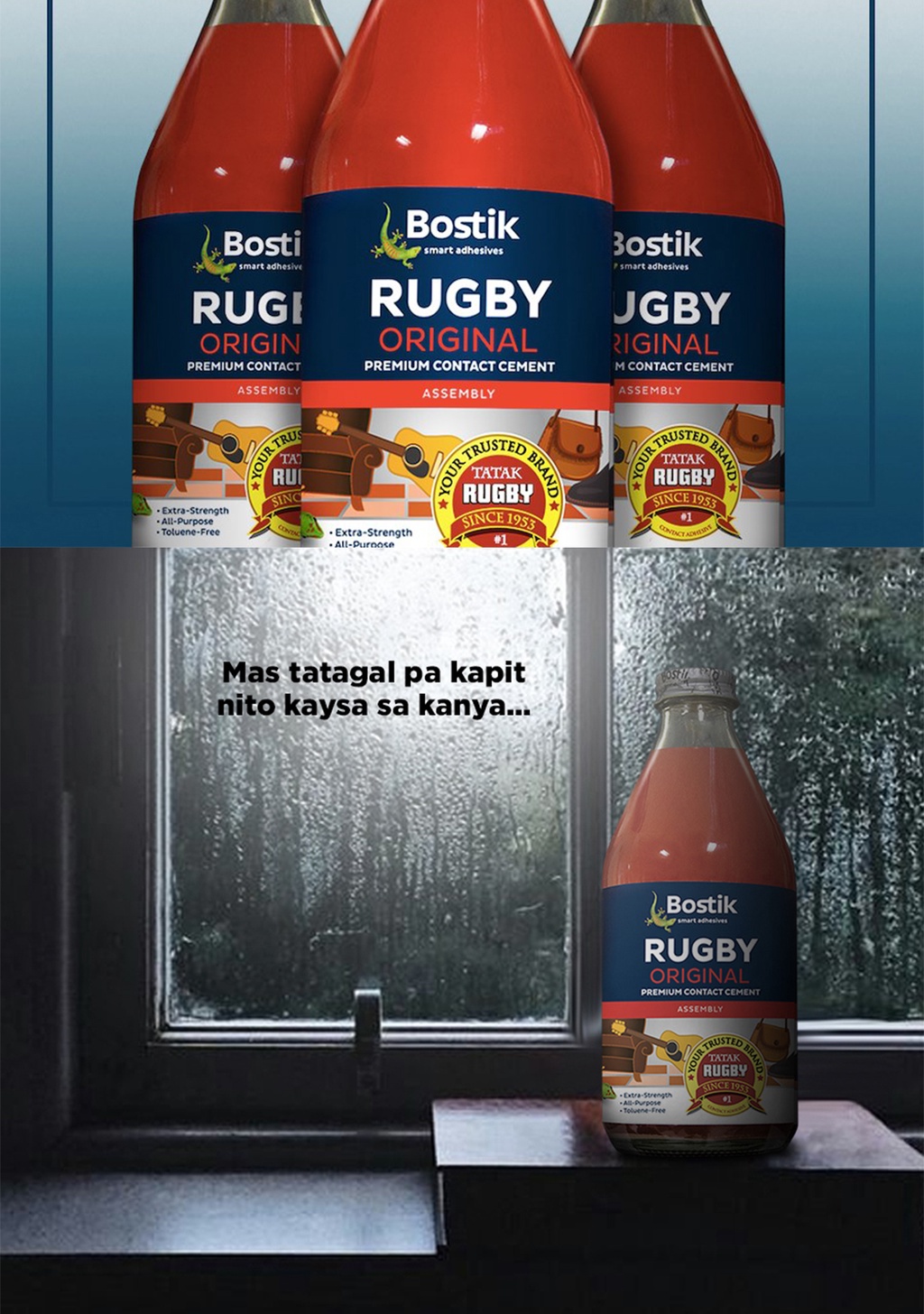 Bostik Rugby Original 4L - Bonding of rubber, leather, rubber foam ...