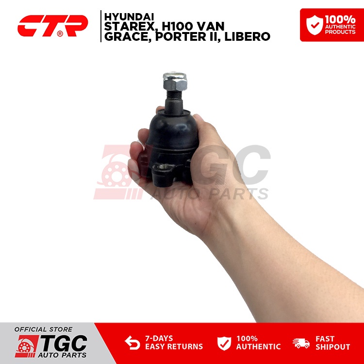 CTR Ball Joint Suspension Upper CBKH-9 / 54417-43000 Starex/H100 Van/Grace/Porter/Libero - 1pc ...