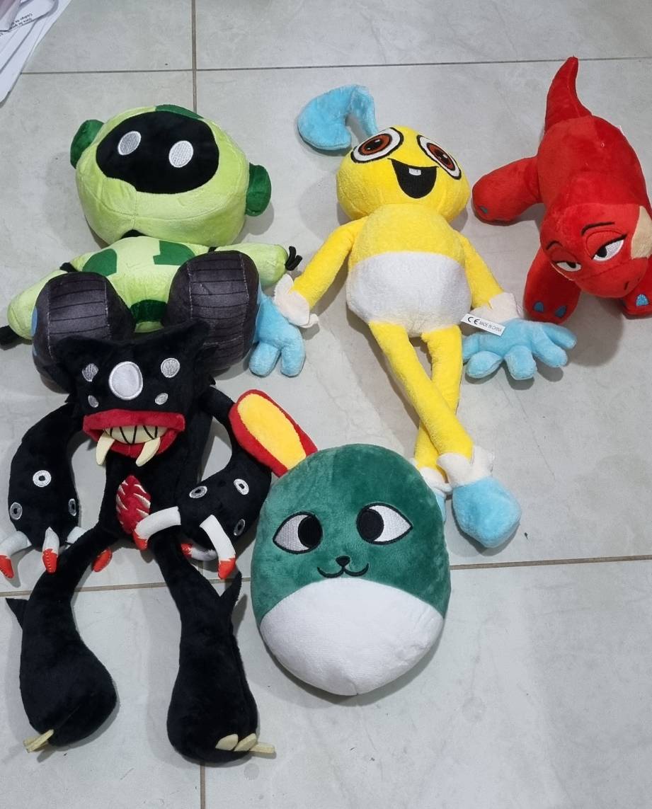 poppy playtime Huggy Wuggy Pj Pug A Pillar Stuff Plush Toys Caterpillar ...