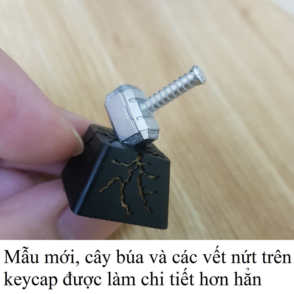 Thor artisan Hammer Keycap handmade through led new model key button ...