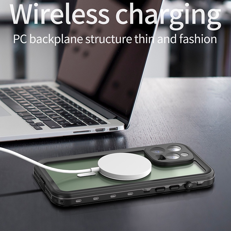IP68 Waterproof Case Compatible for iPhone 14 13 12 15 16 17 Pro Max ...