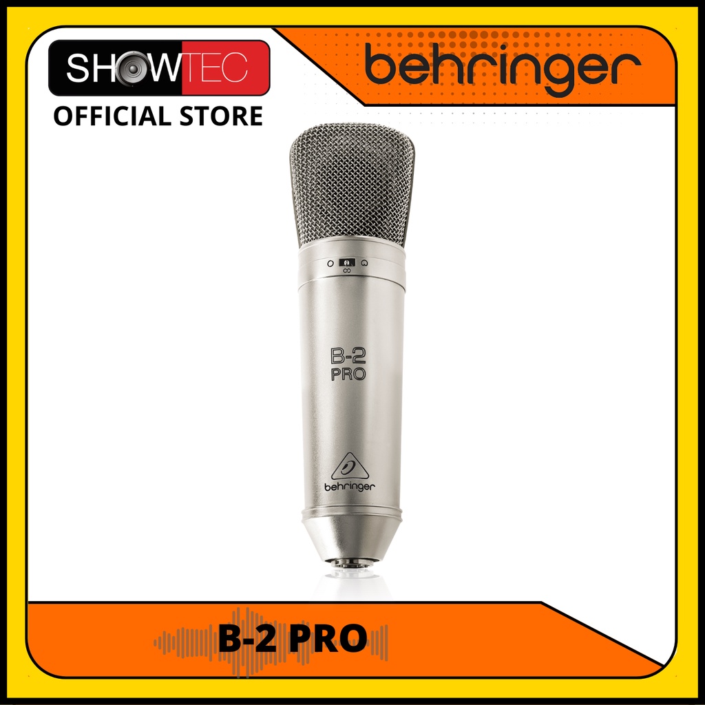 B-2 PRO - Gold-Sputtered Large Dual-Diaphragm Studio Condenser Microphone | Shopee Philippines