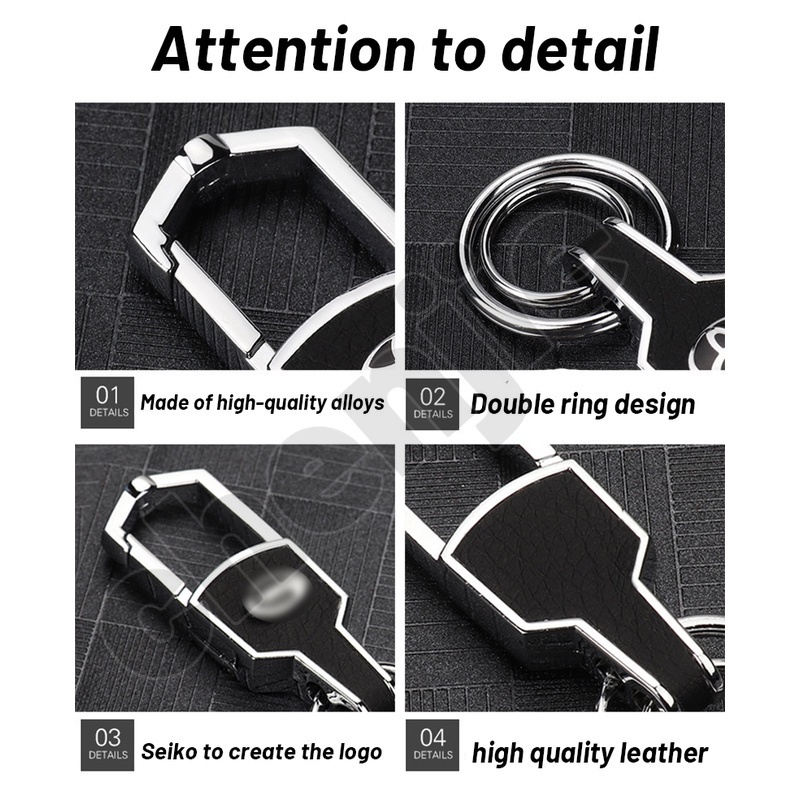 High quality Alloy Leather for Nissan keychain car motorcycle key ...