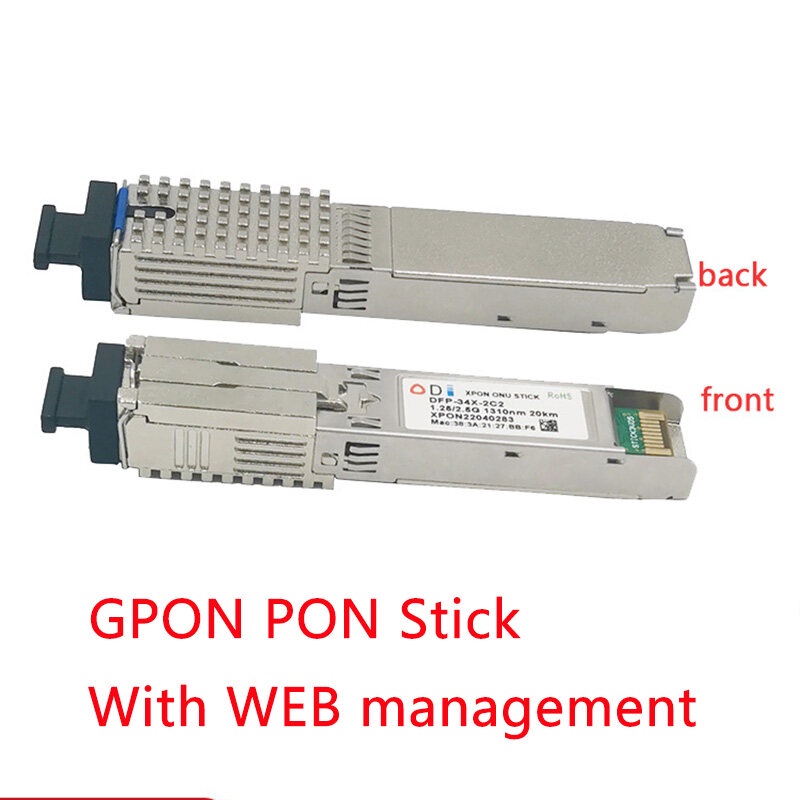 EPON GPON XPON SFP ONU With MAC SC Connector DDM pon module 1490/1330nm ...