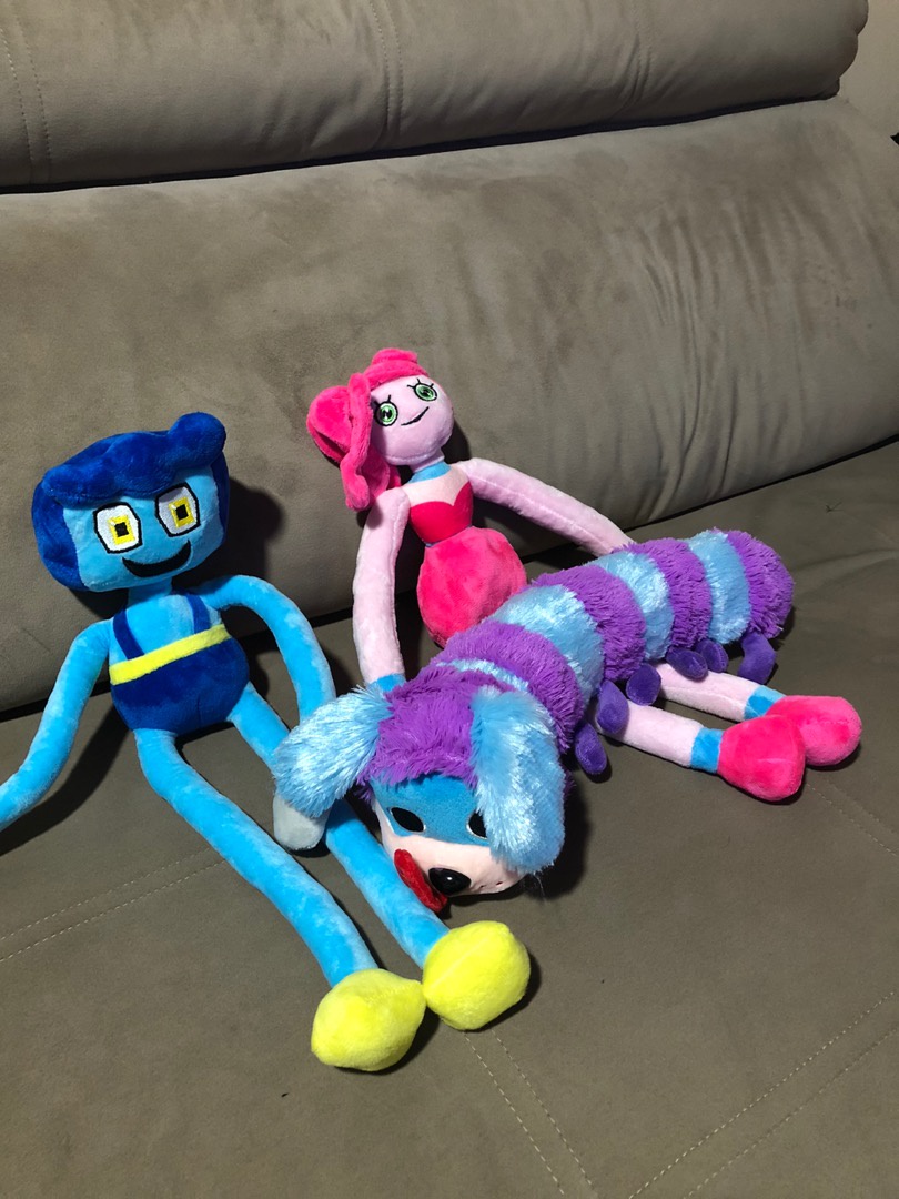 poppy playtime Huggy Wuggy Pj Pug A Pillar Stuff Plush Toys Caterpillar ...