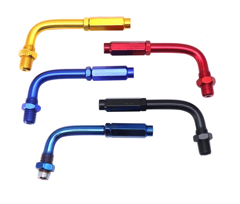 Motorcycle 90 Degree Throttle Cable Adjuster Bendy Cable Guide ...