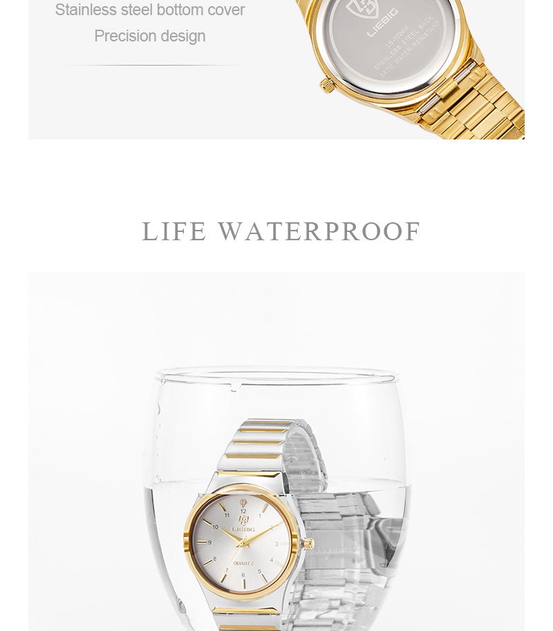 LIEBIG Watch For Women Waterproof Original Woman Gold Silver With Box ...