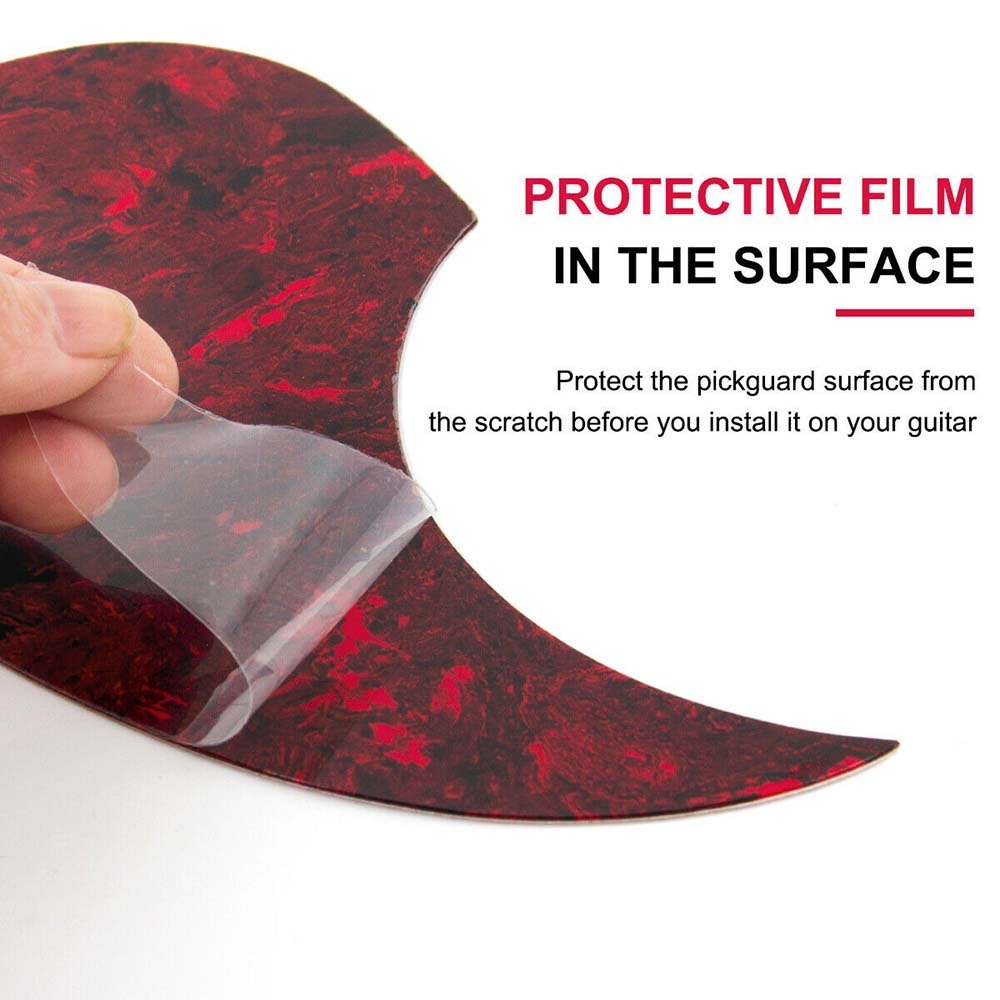 RIXTON Guitar Pickguard Self-adhesive Pick Guard Scratch Plate ...