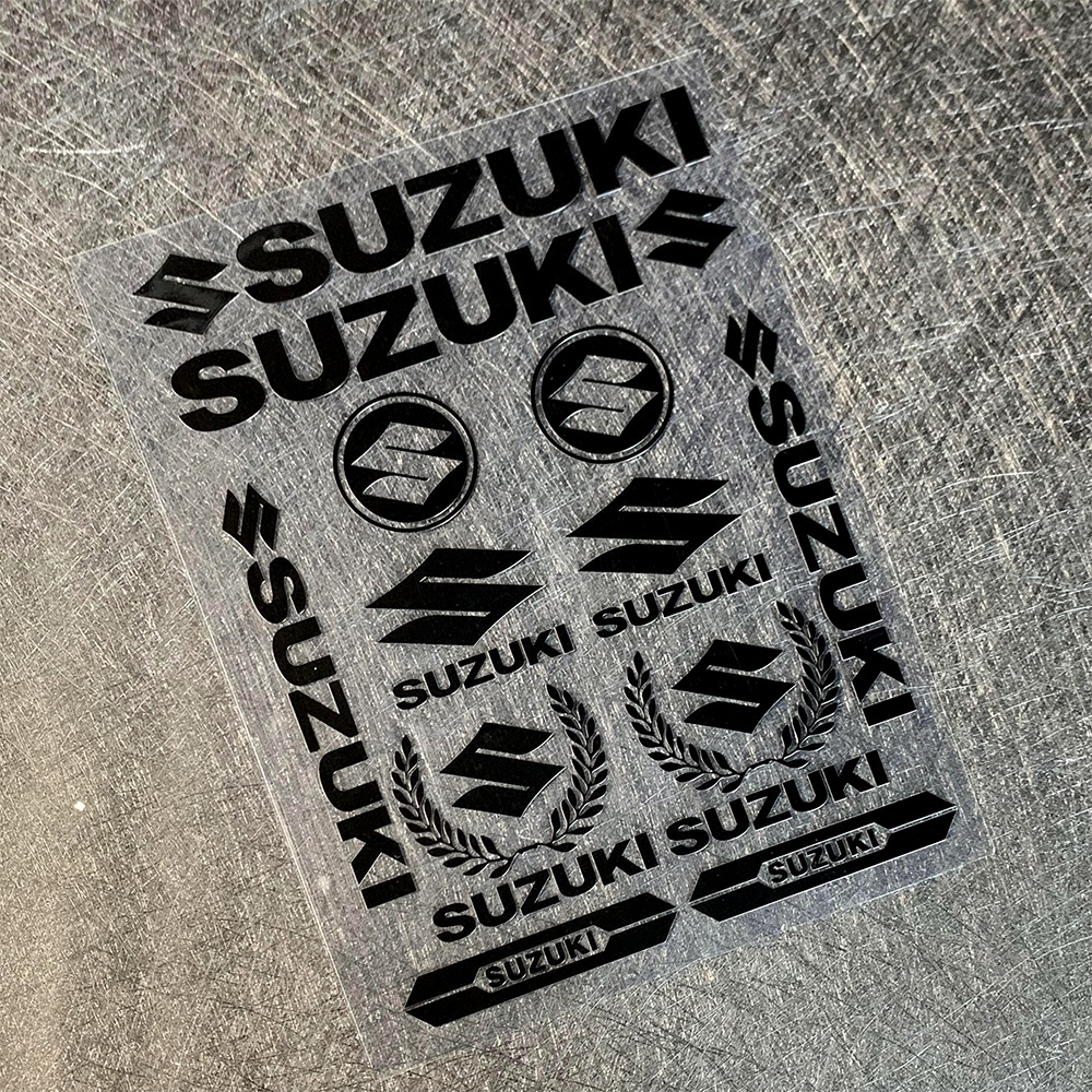 Suzuki Motorcycle Sticker Car Body Sticker Waterproof Sun Protection ...