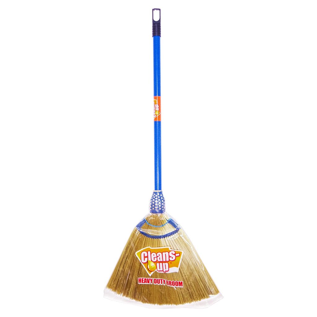Cleans Up Heavy Duty Broom (Plastic Bristles) (Walis ng Sahig) | Shopee ...
