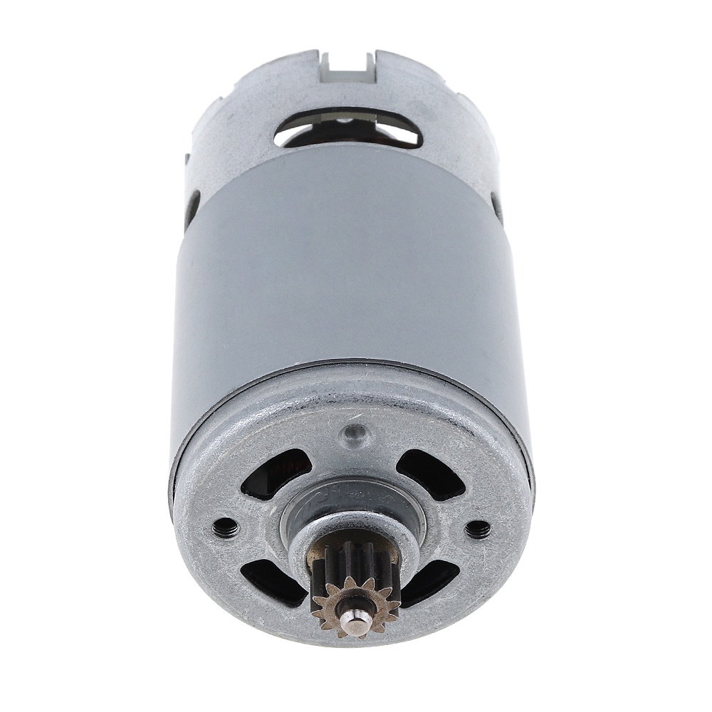 RS550 12V/16.8V/21V/25V 19500 RPM DC Motor with Two-speed 12 Teeth and ...
