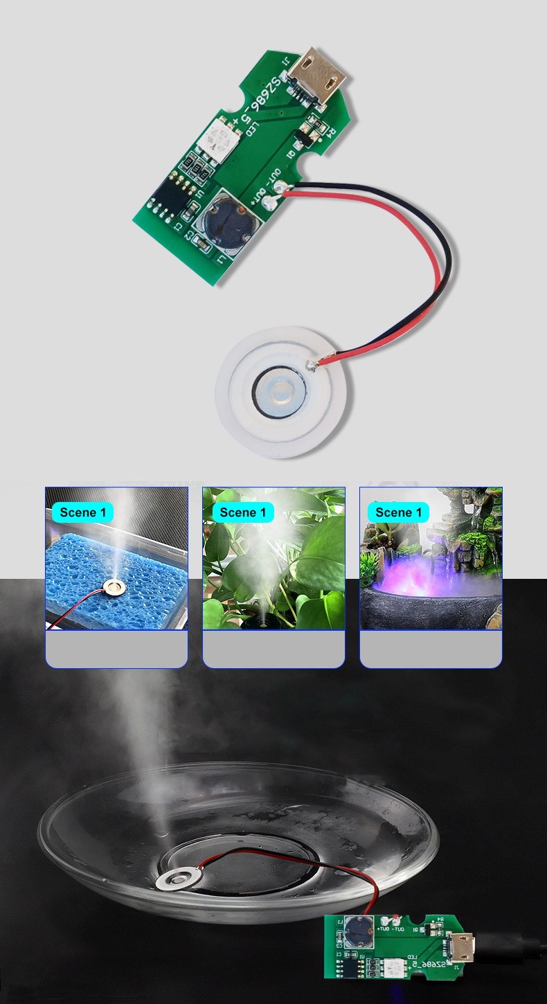 Humidifier Ultrasonic Atomizing Blade Misting Sheet Replacement ...