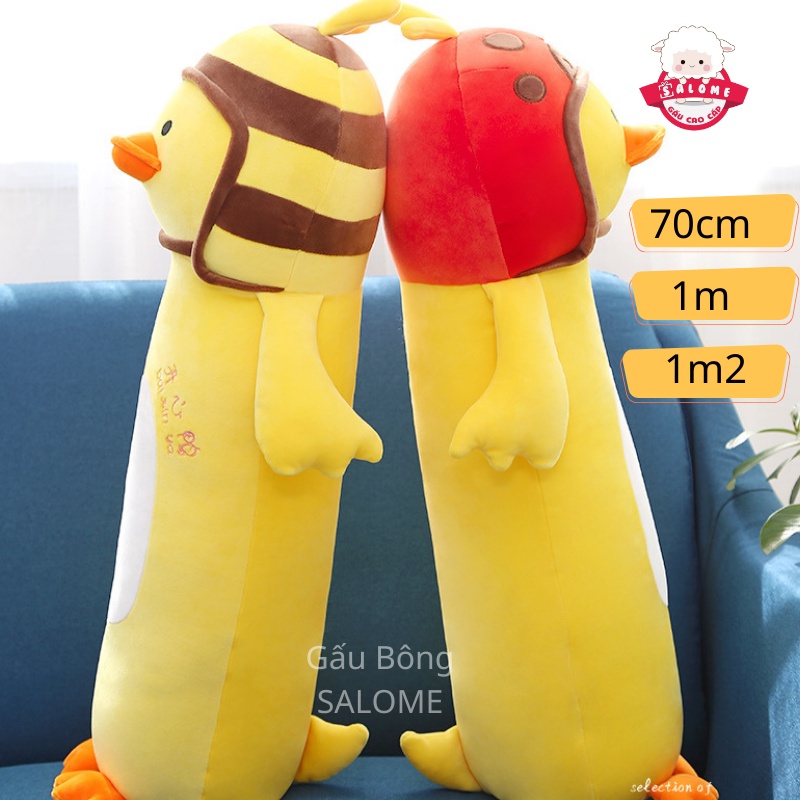 Cute Giant Yellow Duck Teddy Bear Wearing Helmet Red Blue Duck Wearing ...