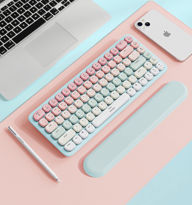 Ugreen FUN Bluetooth wireless rechargeable mechanical keyboard 84 keys ...