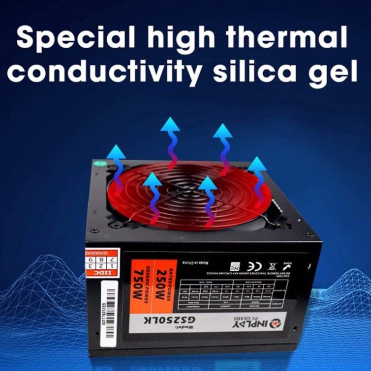 Inplay GS250LK | GP250L | GP250BL Power Supply Rated 250w Long Wire ...