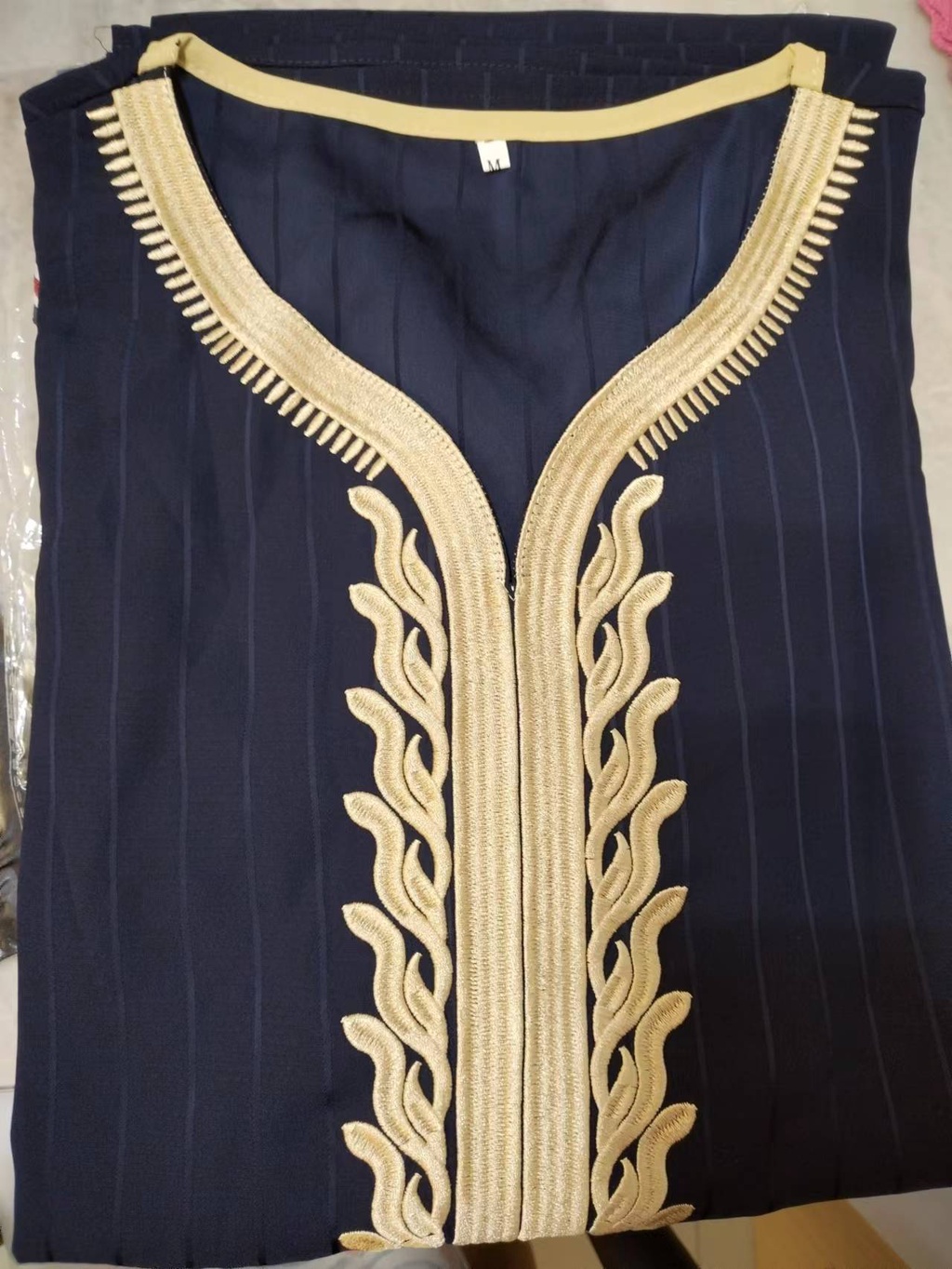 Fashion Men Jubba Thobes Muslim Robe Ethnic Style Jubah Lelaki Lengan ...