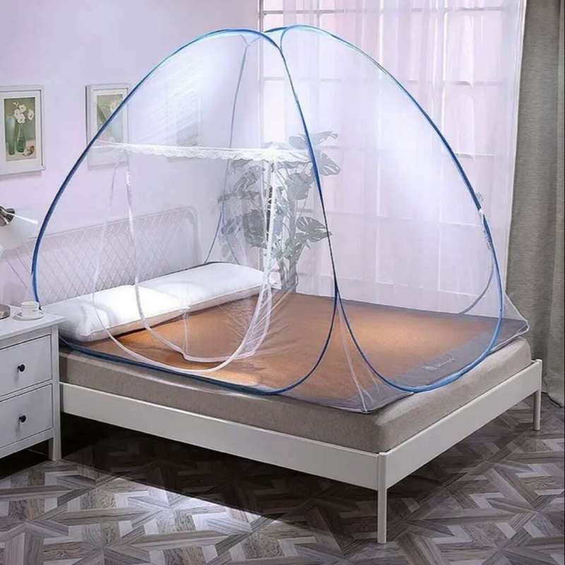 Maxeko Foldable Mosquito Net Bed with Door XL Size Mosquito Net Large ...