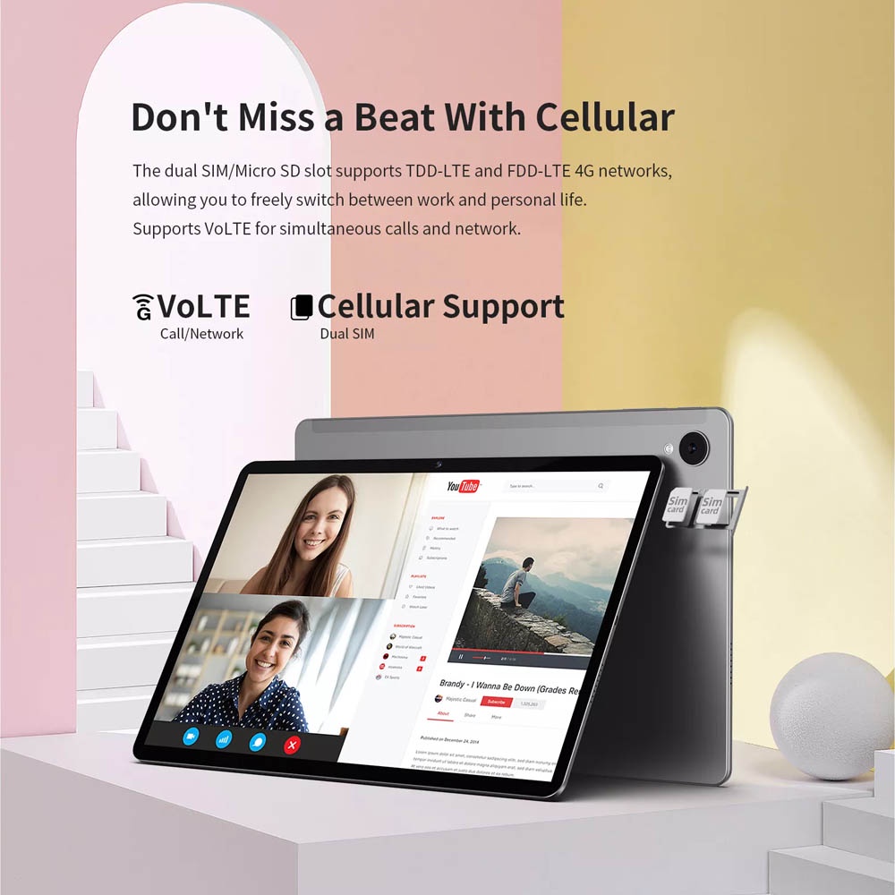 Teclast P30 Air Tablet 4GB RAM 64GB ROM Mediatek MT6762 10.1 FHD IPS ...