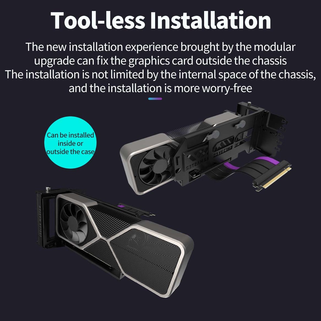 Cooler Master Vga Vertical Graphics Card Holder Kit V3 / GPU Holder ...