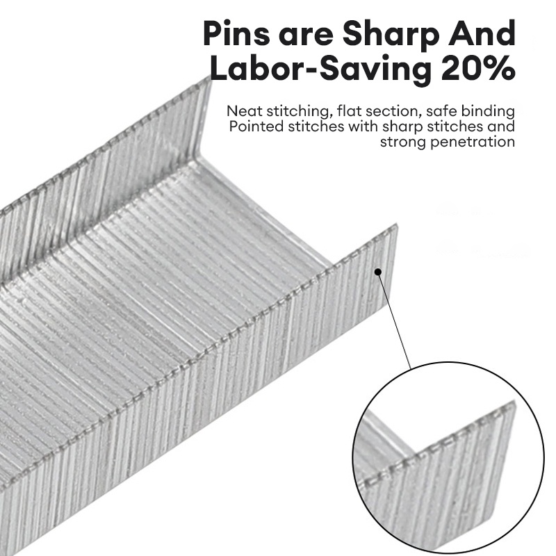 Deli 1000PCS/Box Staple Wire 26/6 School Stationery Office Supplies ...