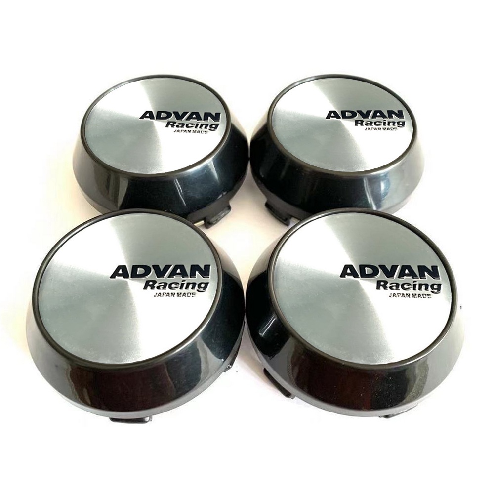 4pc 60/64/65/68/69MM ADVAN Racing Car Modified Wheel Center Cover Rim ...