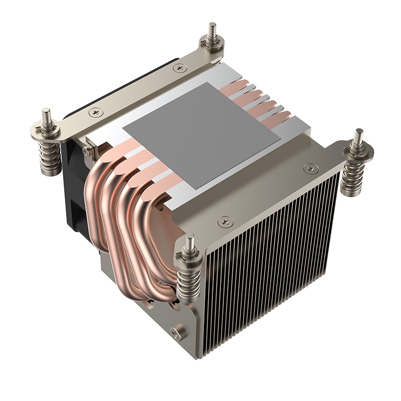 COOLSERVER 2U-R64 4 Heatpipe Server CPU Cooler Workstation Computer ...
