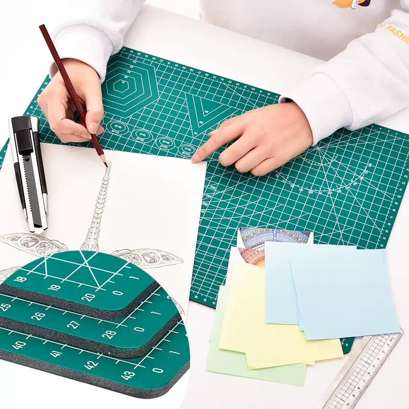 Deli A3 Cutting Mat Self-Healing PVC Patchwork DIY Tool Board Carving ...