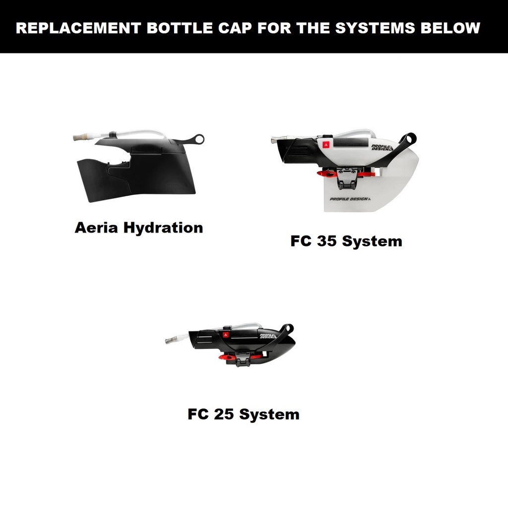 Profile Design FC/Aeria HSF - Bottle Cap Silicone Inner Black | Shopee ...