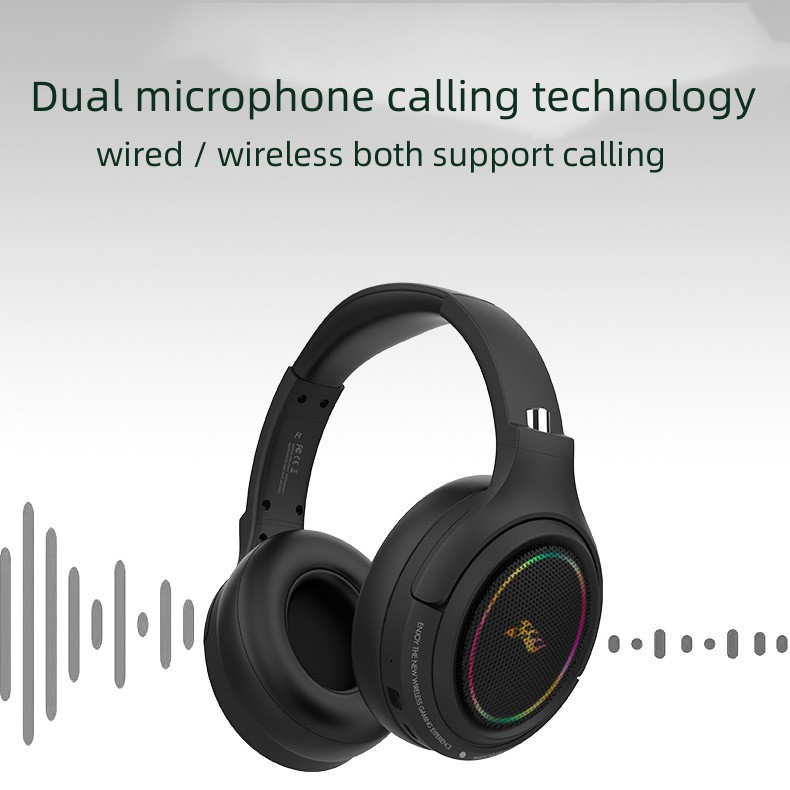 GK9 3 Models Hifi Headphones with Mic RGB Noise Canceling PC Gaming ...