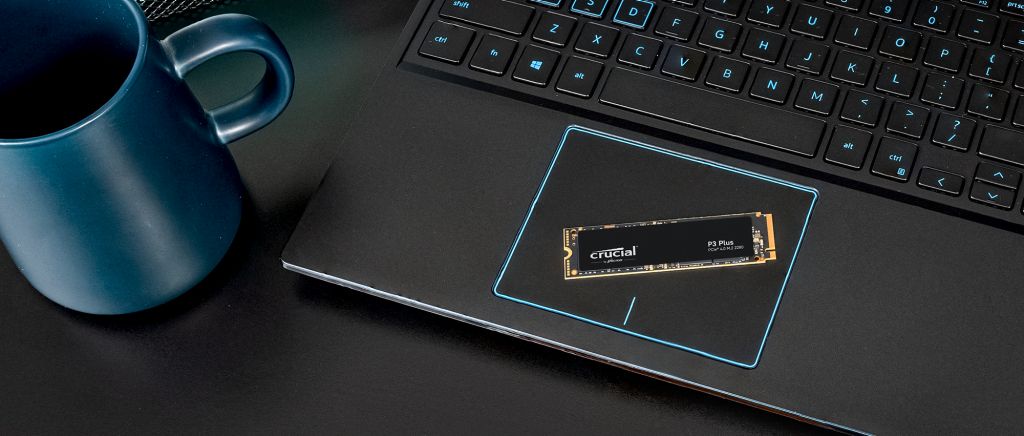 Crucial P3 Plus 500GB M.2 2280 PCIE 4.0 x4 NVMe 3D NAND Internal SSD ...