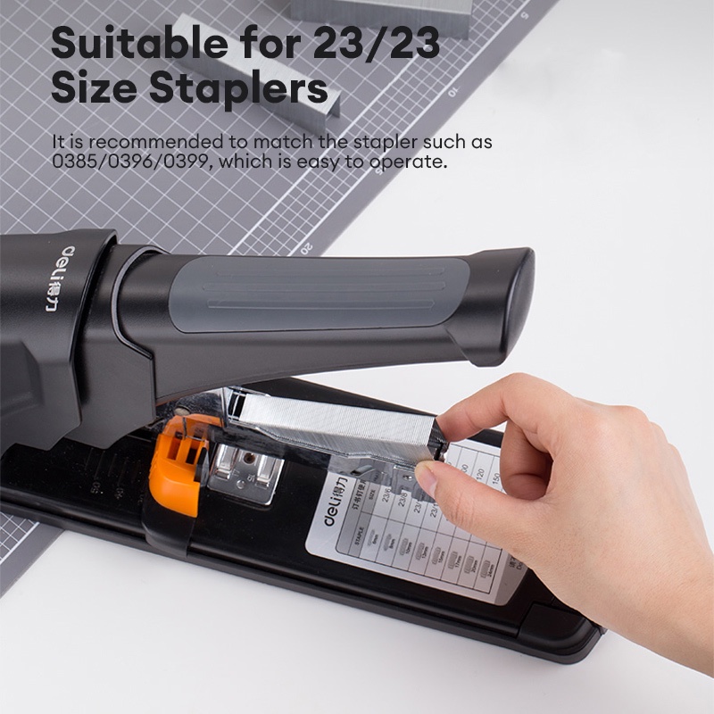 Deli E0014 Staple Wire 23/23 Staples 1000/Box Stationery School Office ...