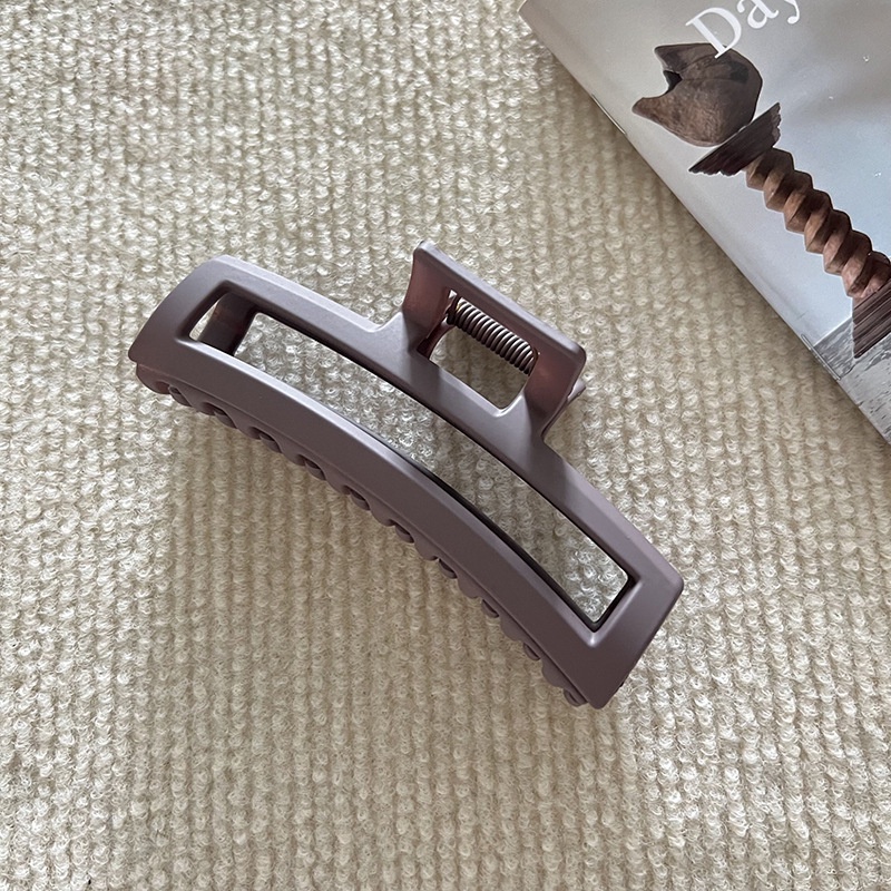 Large Hair Claw Clips for Long Thick Hair Big Hair Clamp Frosted ...