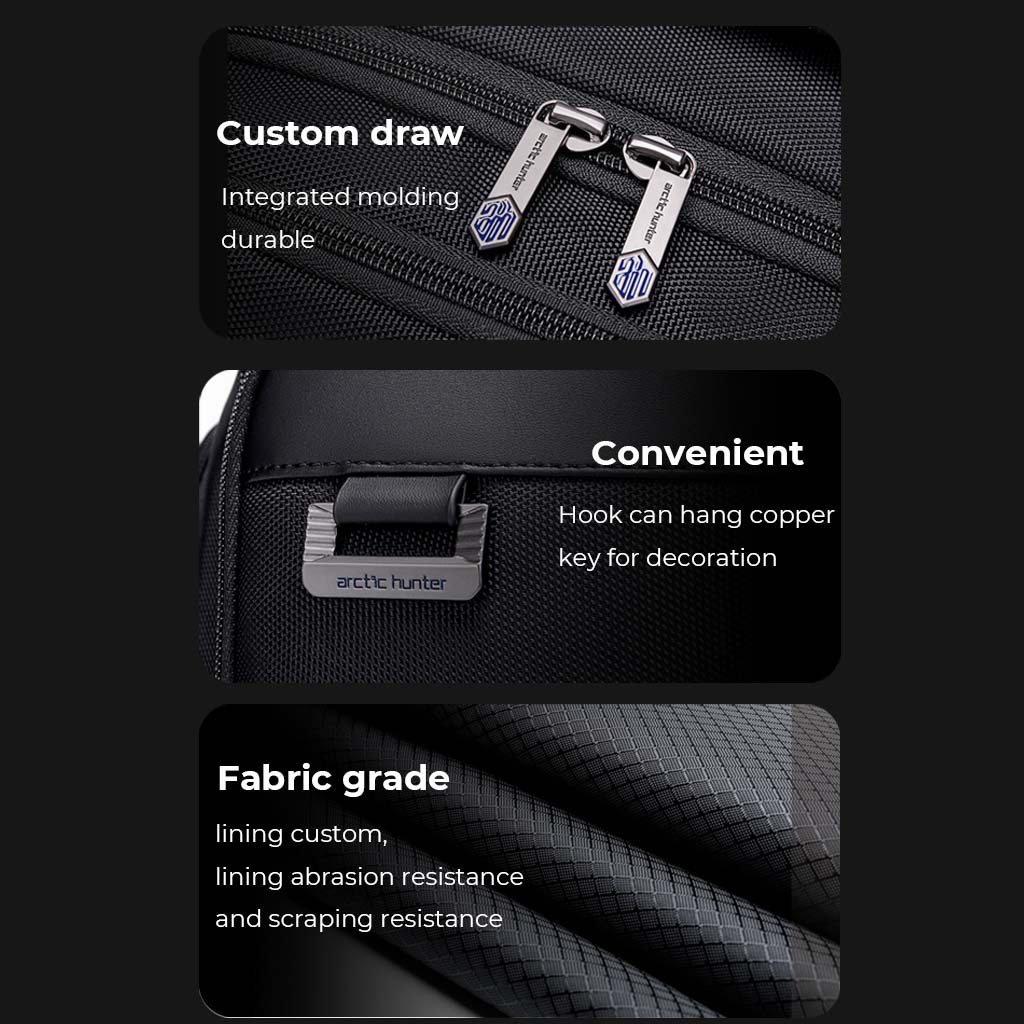 Arctic Hunter City Hunter Series B00492 Water Resistant Anti Theft ...