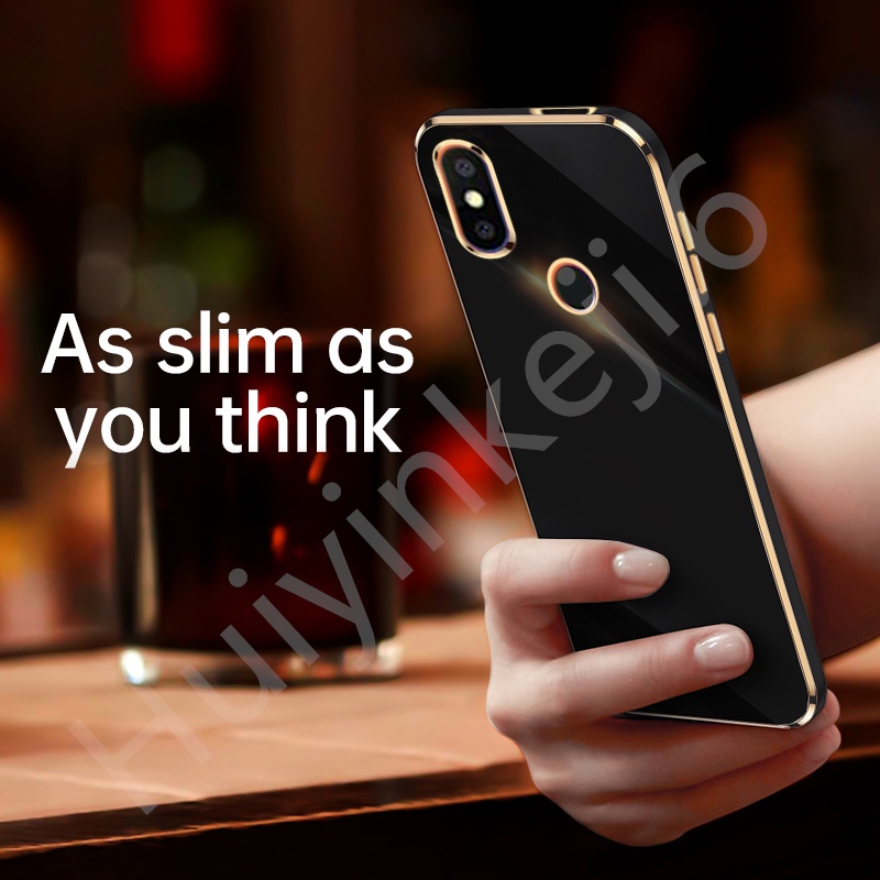 2 IN 1 Cherry Mobile Flare S8 Gold Edge Plating Phone Case Ready Stock ...