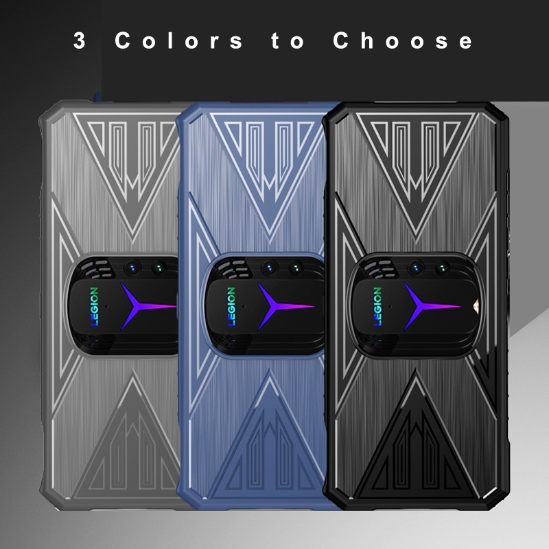 Lenovo Legion Y70 Y90 2 Pro 5G Phone Duel Case Soft Silicone Shockproof ...