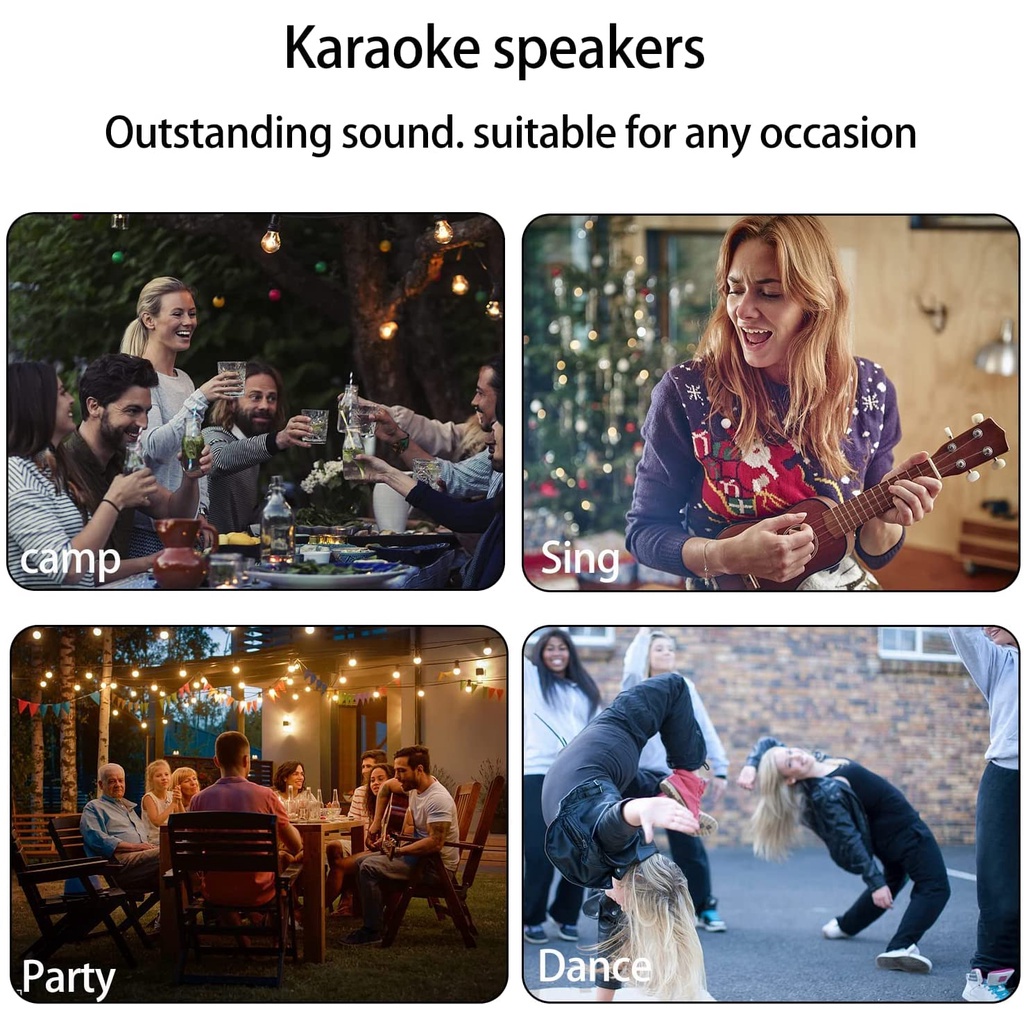 Su-Yosd YS-203 Family Party KTV Equipment Wireless Microphone Bluetooth ...