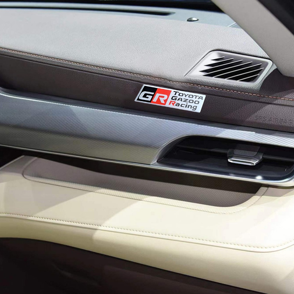 GR Sport Gazoo Racing Car Steering Wheel Center Logo Emblem Labeling ...