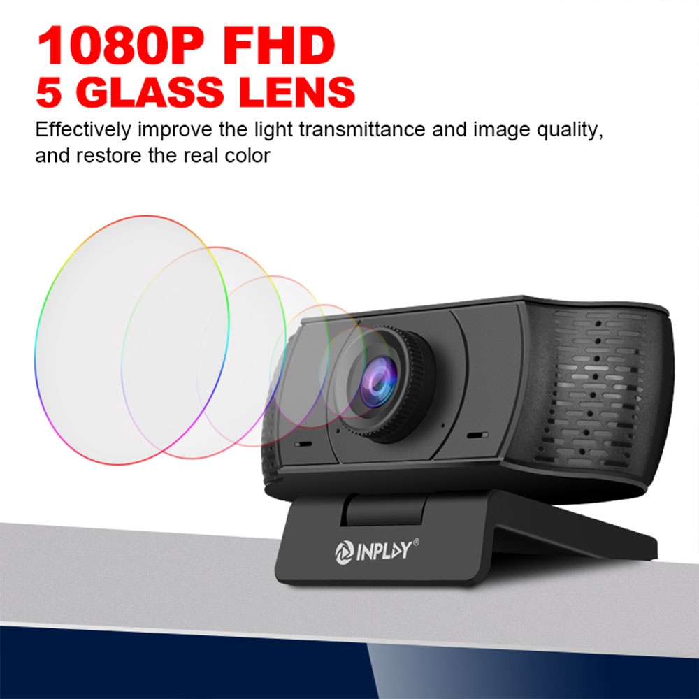 Inplay C1080E | FHD 1080 Built-in Microphone Webcam | Inplay by EJD ...