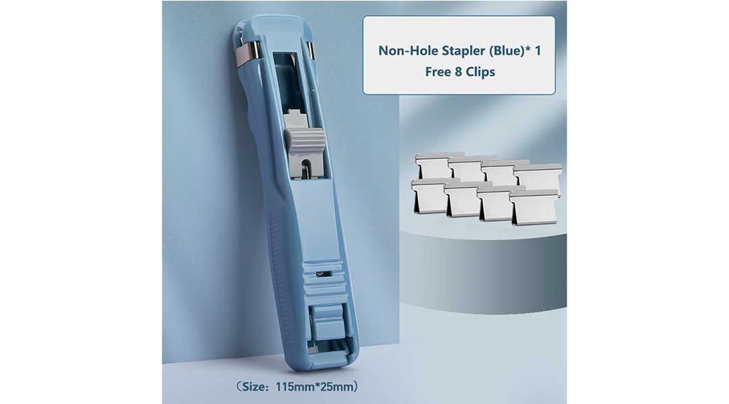 Push Clip Stapler Staple Remover Binder Push Clamp Tape Dispenser Paper ...