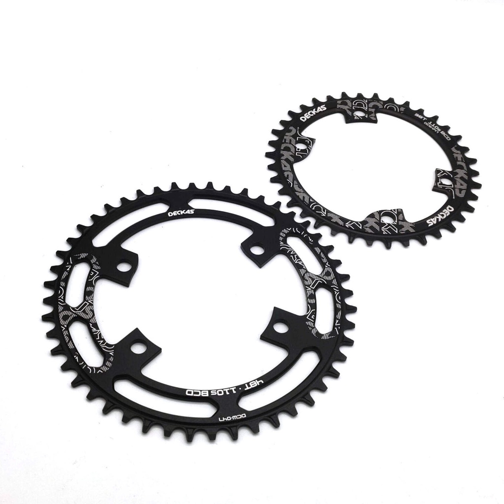 PROWHEEL Road Bike Crankset Hollow One-Piece Chainwheel 110BCD 36-52T ...
