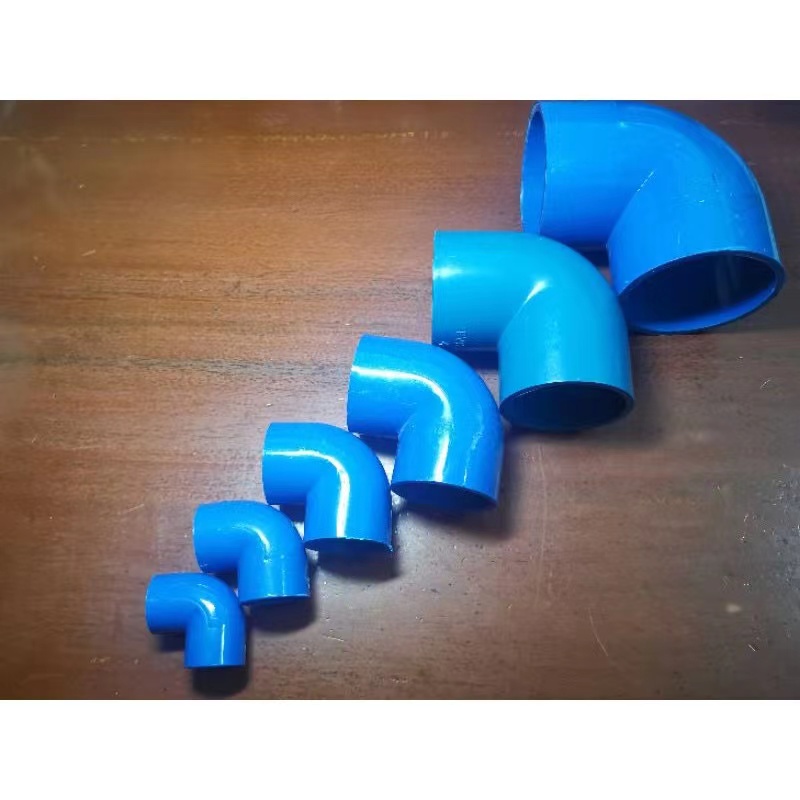 TQTQ PVC Blue Pipe Fittings Connector1/2" to 3/4" 20mm to 25mm(Elbow ...