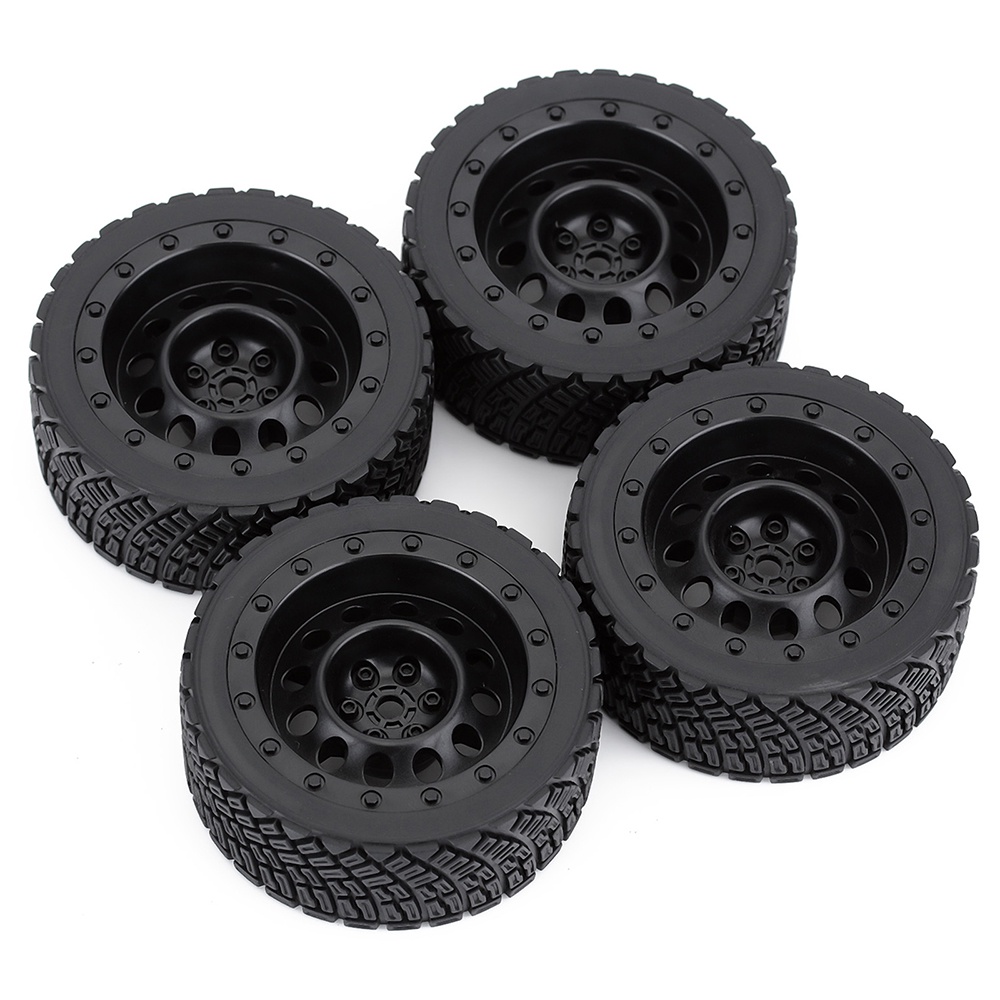 Austar 4PCS 12mm Hex 67mm RC Car Rubber Tires Wheel for 1/10 Rolly ...