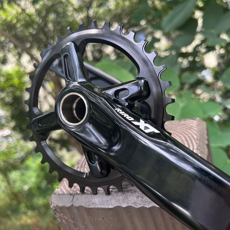 RIRO XT Mountain Bike Tooth Disc Hollow Integrated Crank for shimano 10 ...