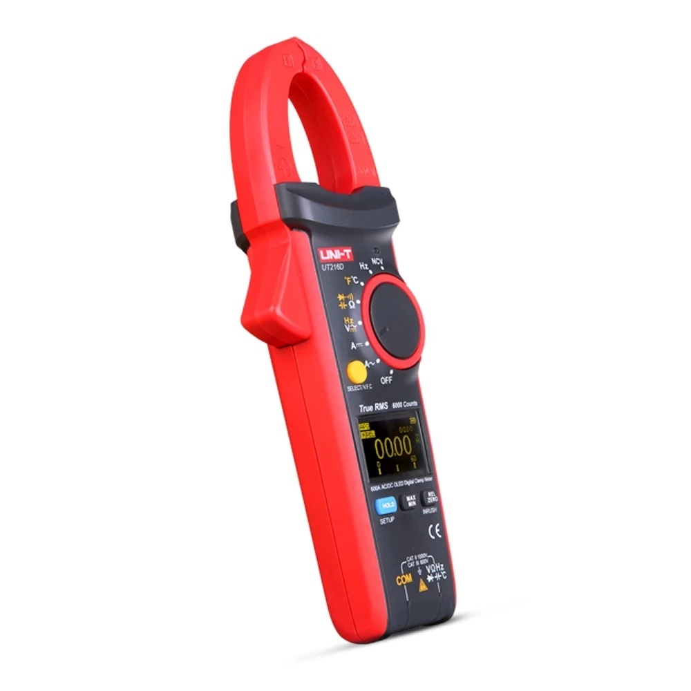 UT216A UT216B UT216C Digital Clamp Meter True RMS VFC AC DC Current ...