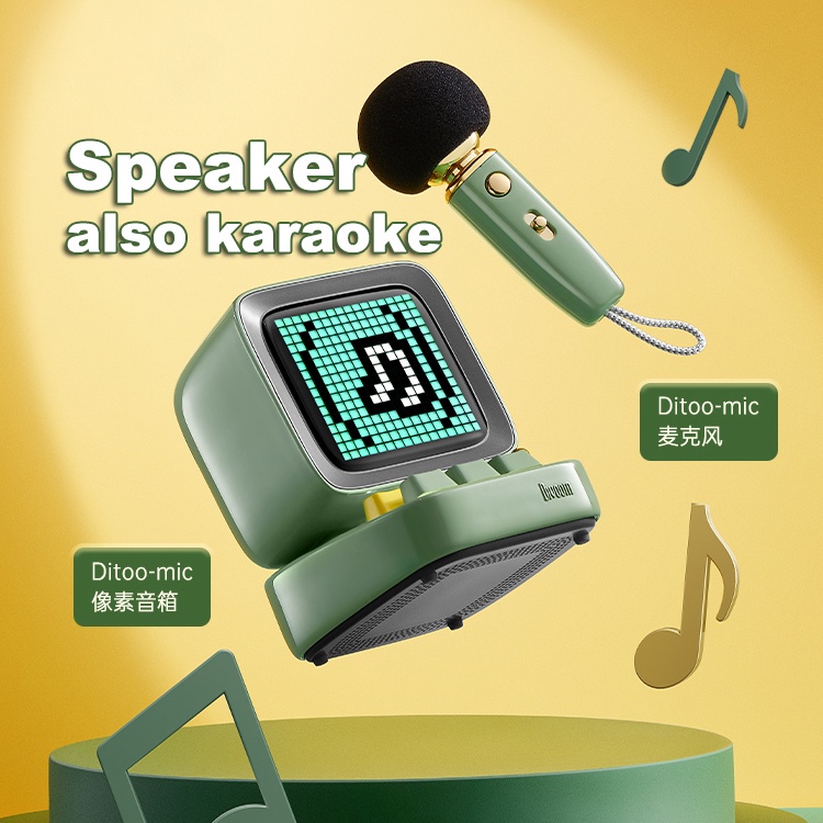 Divoom Ditoo Mic 2022 New Arrival Multifunctional Ditoo-plus Pixoo ...