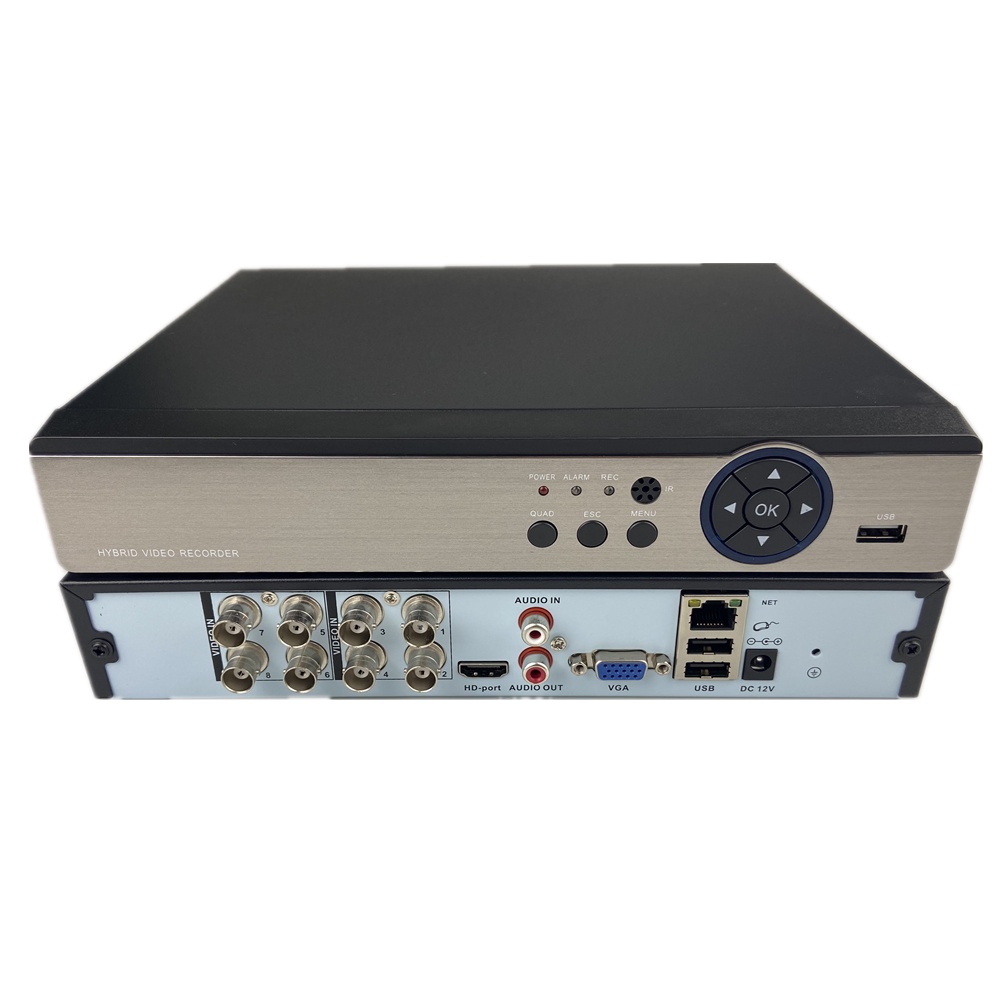 4CH 8 16 Channel DVR 5MP Video Recorder NVR H.265+ Hybrid 6 in 1 for ...