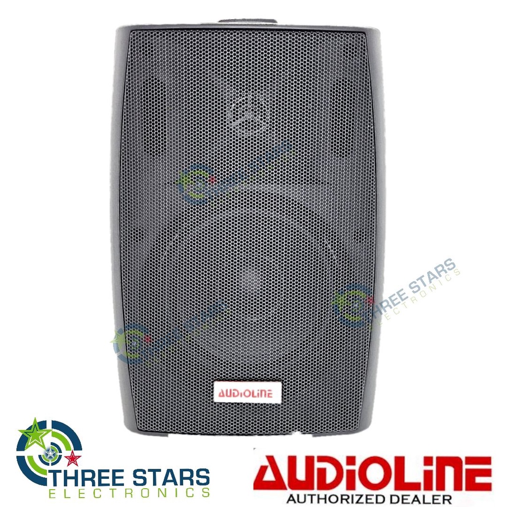 2pcs Audioline 5.25 inch 2 way Wall Mount Speaker System 140 watts max ...