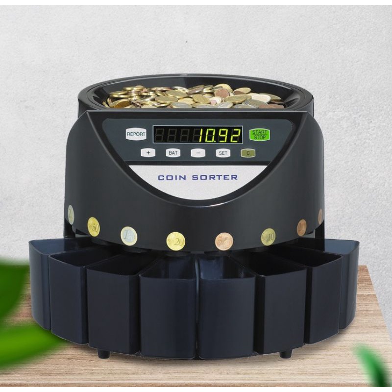 Coin Counter Machine CCS-20 Coin Counting Machine *Coin | Shopee ...